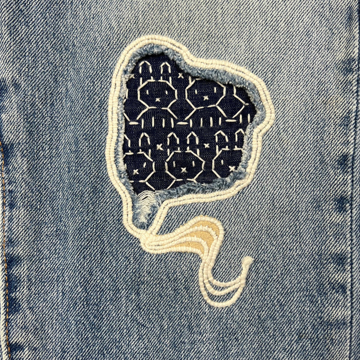Unwritten Stitch | Ainu embroidery, Sashiko stitching, visible mending